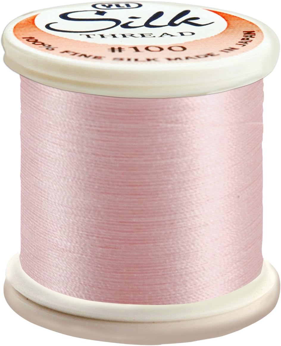 Amazon.com: YLI Corporation Silk Thread 100 Weight 218 Yd. Spool: 202 ...