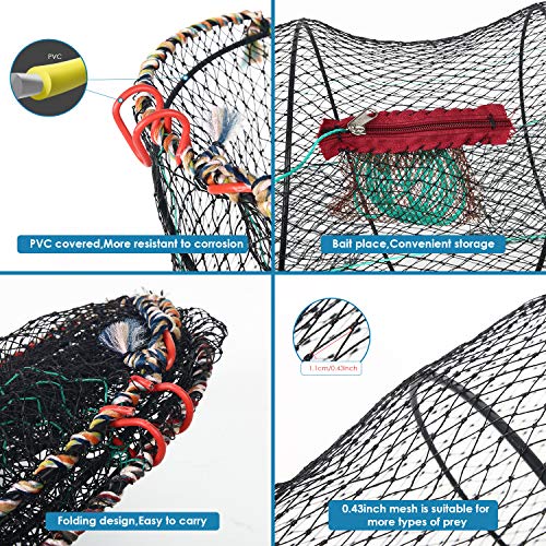 Snapklik.com : Fishing Casting Nets Crab Trap Crawfish Crayfish Shrimp ...