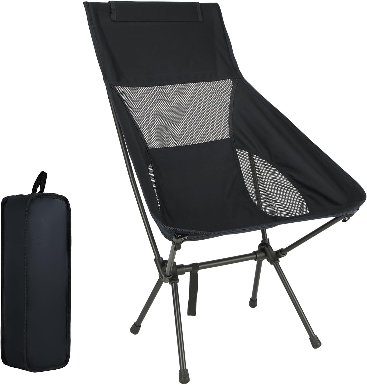 Silla De Camping Silla Plegable Portátil Sillas Plegables Camping con Bolsa de Almacenamiento ...