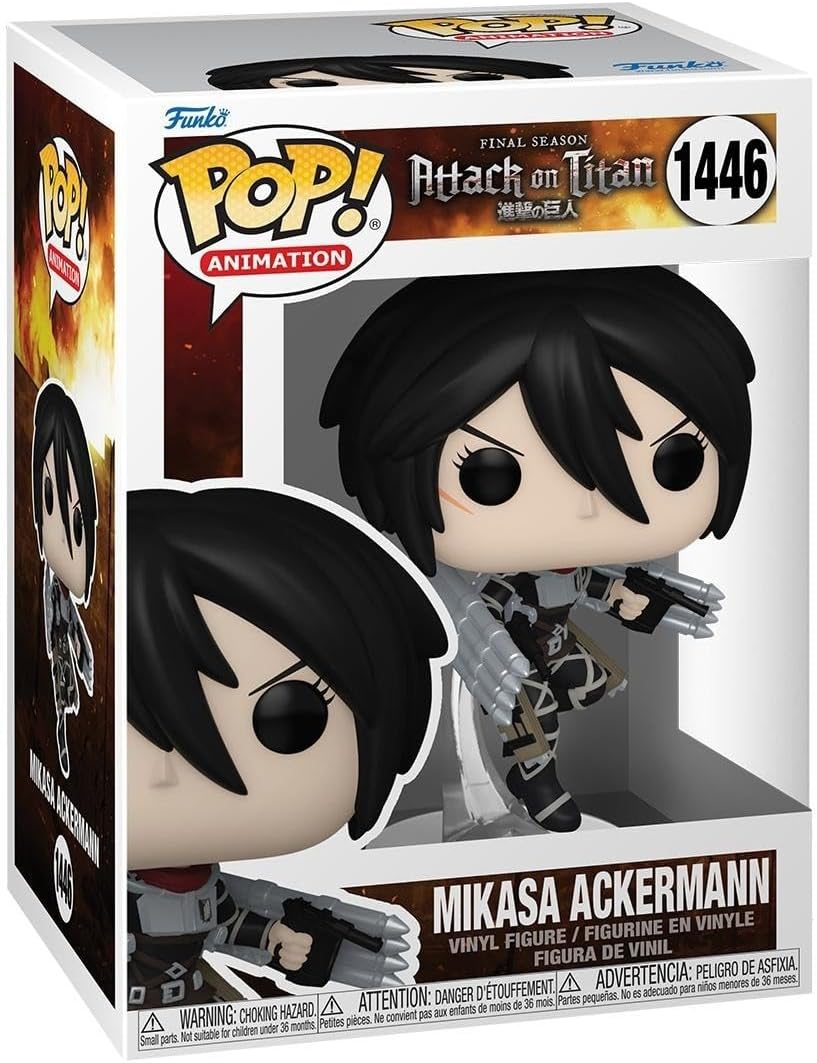 Amazon.com: Funko - Attack on Titan - Captain Levi Ackerman Pop! Vinyl ...