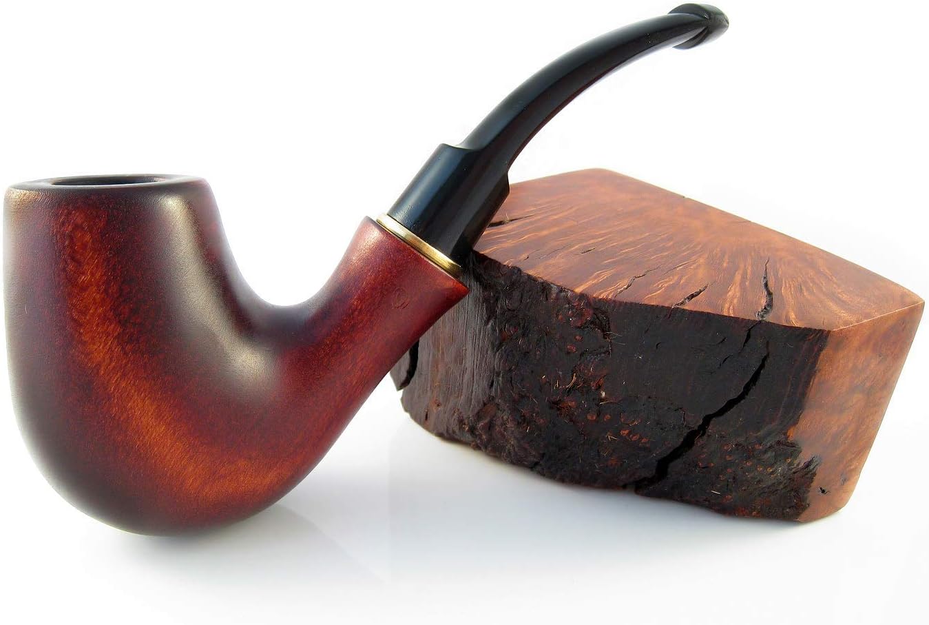 Amazon.com: Genuine Wooden Tobacco Pipe Watson "Detective", Wood Pipe ...