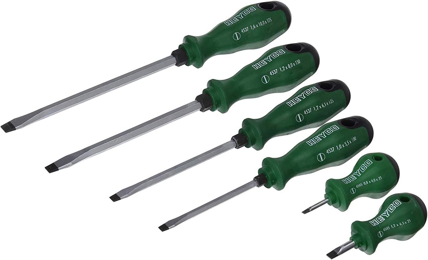 Heyco 4562000080 Screwdriver set "4562" (6 Piece) - Amazon.com