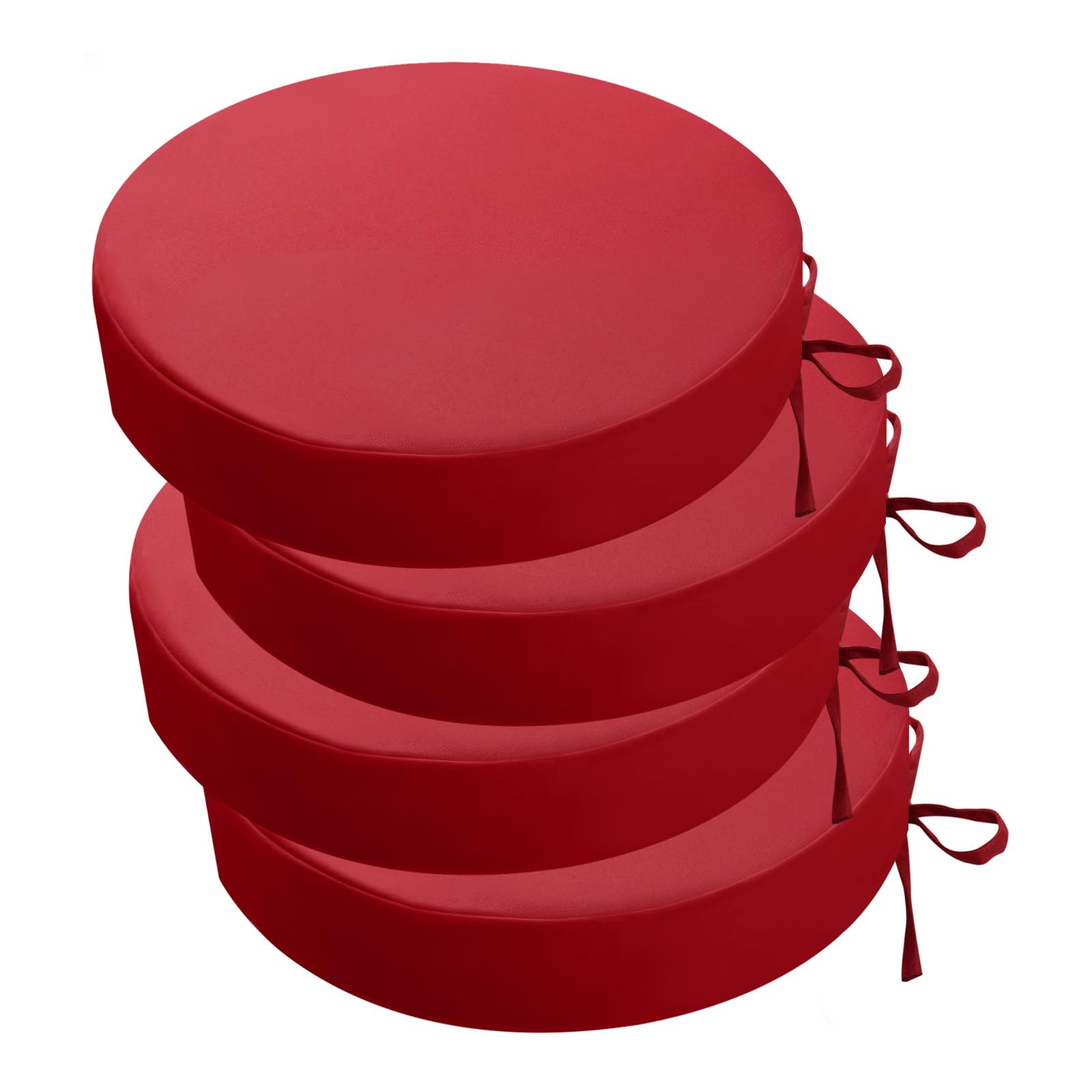 Amazon.com: idee-home Outdoor Bistro Chair Cushions, 15”x15”x 3” Thick ...