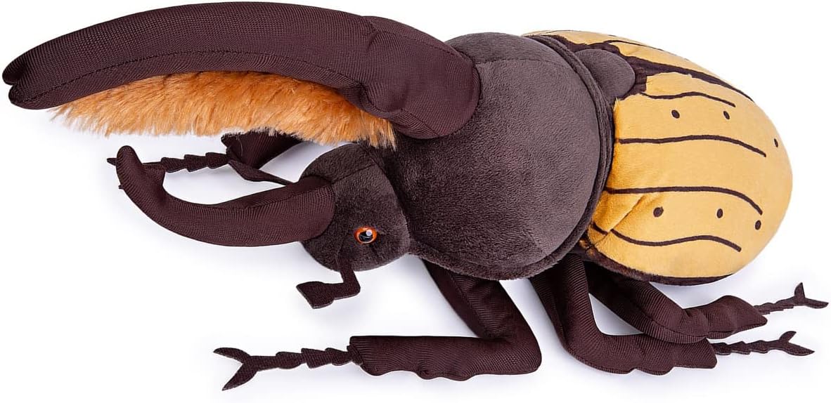Simulation Great Halberd Beetle Stuffed Animal Plush Toy, Soft and ...