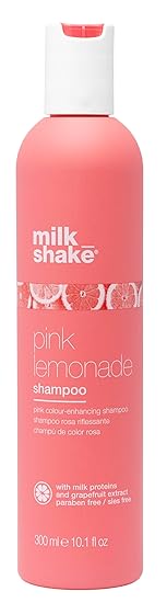 Amazon.com: milk_shake Icy Pink Lemonade Shampoo - Pink Pigment Shampoo ...