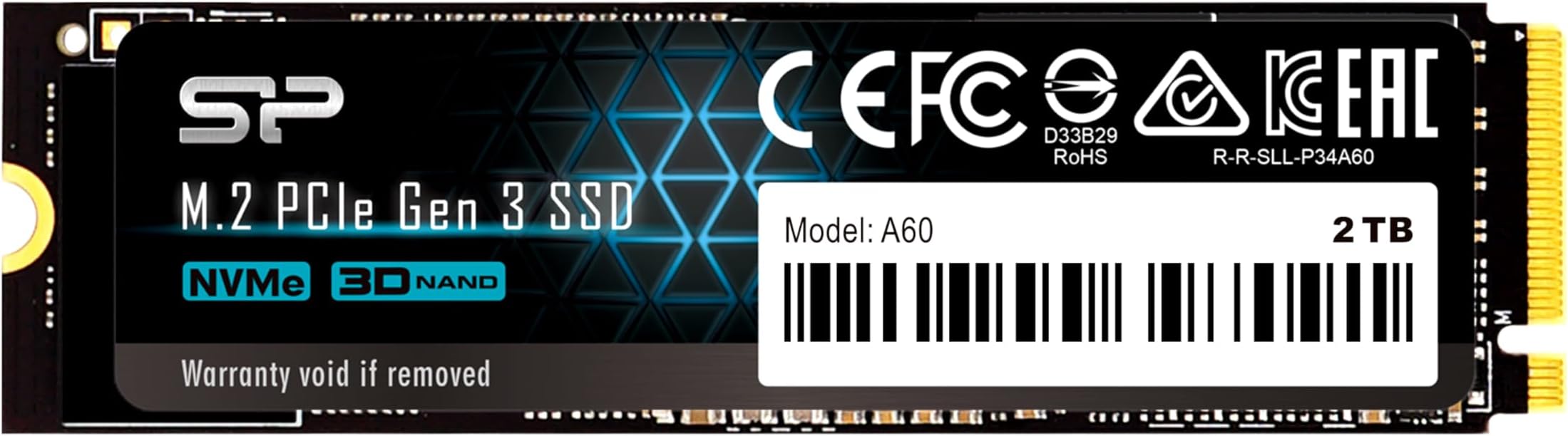 Silicon Power PCIe M.2 NVMe SSD 512GB Gen3x4 R/W up to 2, 200/1, 600MB ...