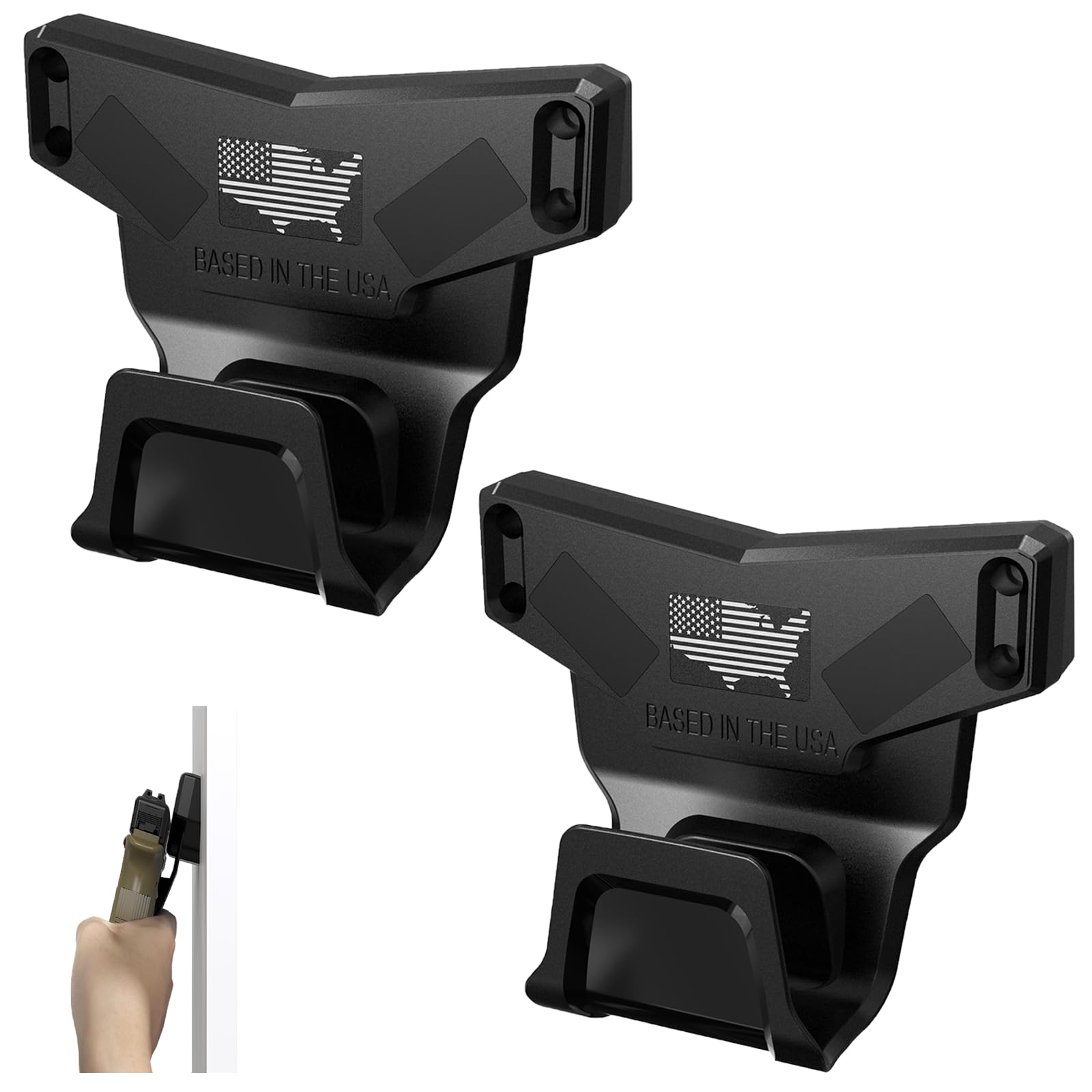 Snapklik.com : 2PACK Magnetic Gun Mount For Car Truck, Gun Magnet For ...