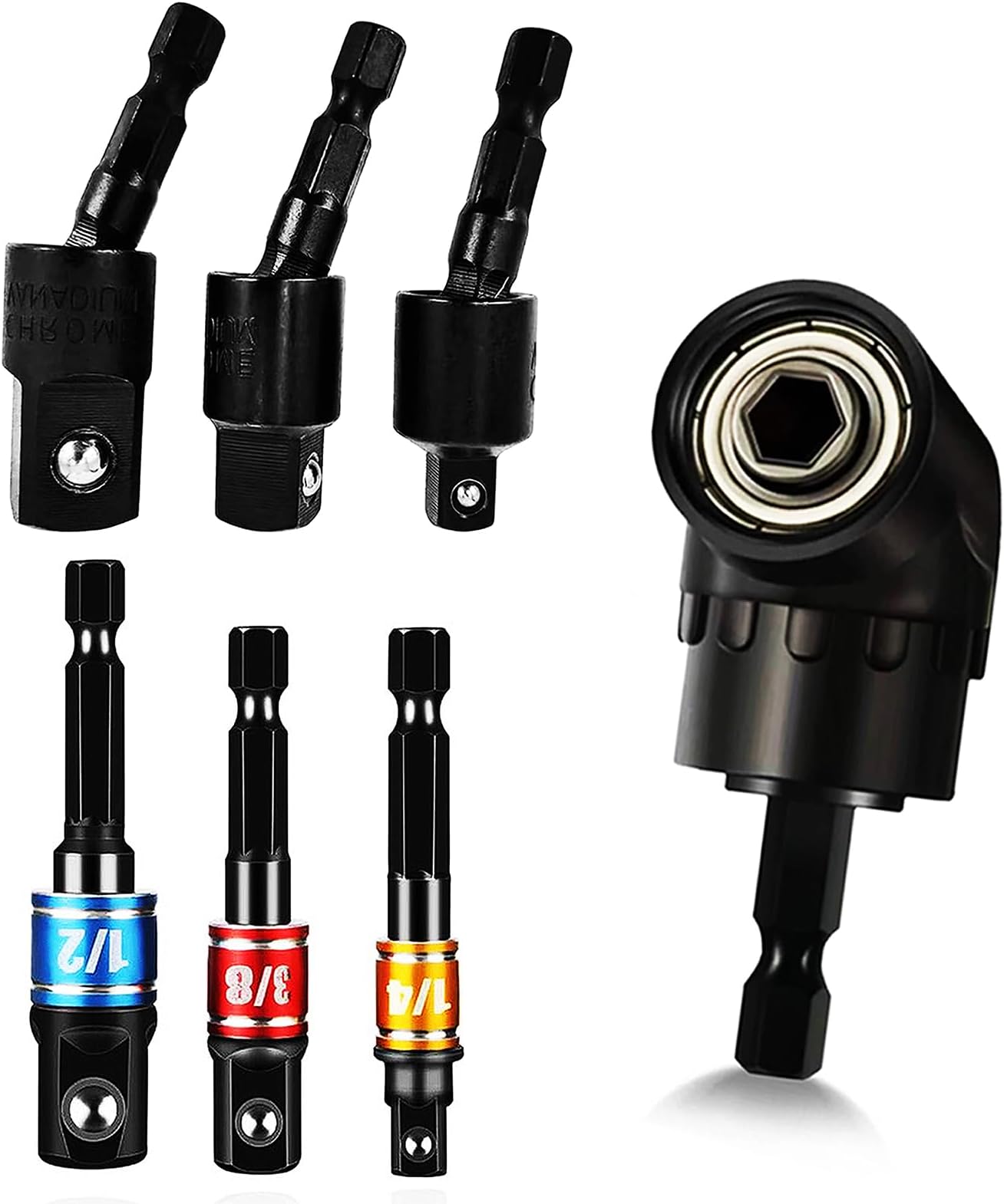 Amazon.com: Right Angle Impact Driver, Right Angle Bit, Socket ...