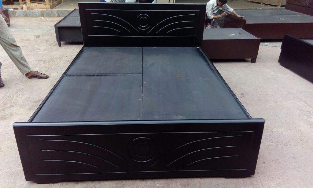 Box Bed Designs In Plywood Bed Hydraulic System , Box Storage King