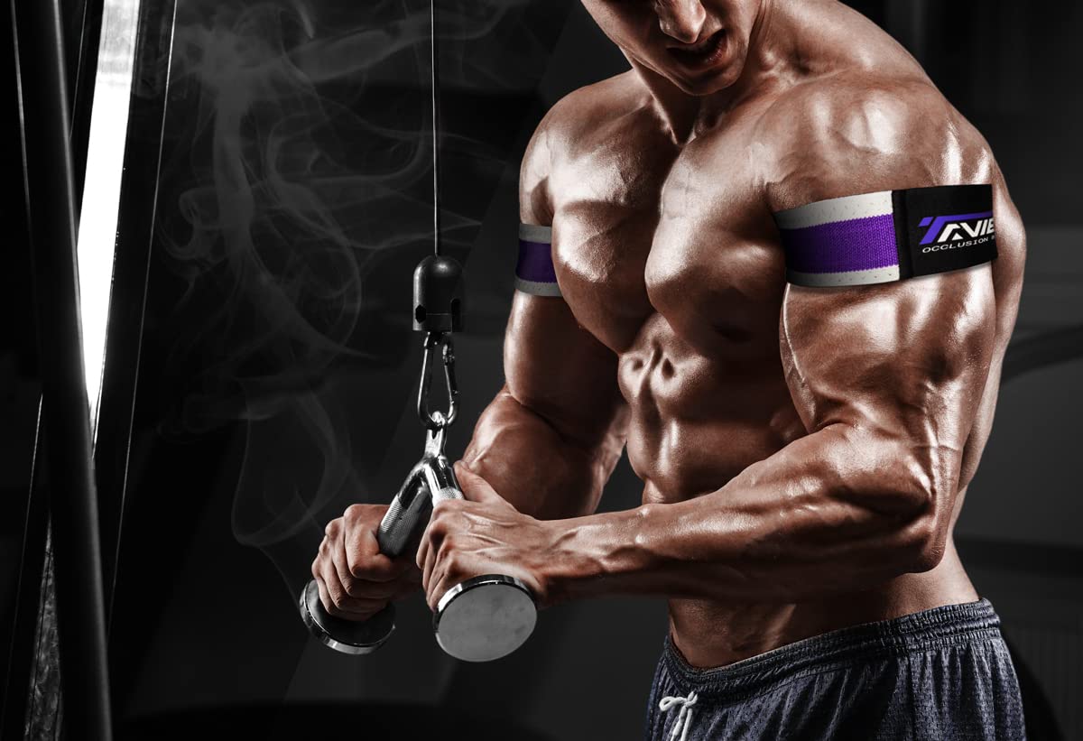Snapklik.com : Occlusion Bands, Quick Release Biceps Blow Flow Restriction Bands,Bicep Bands For ...