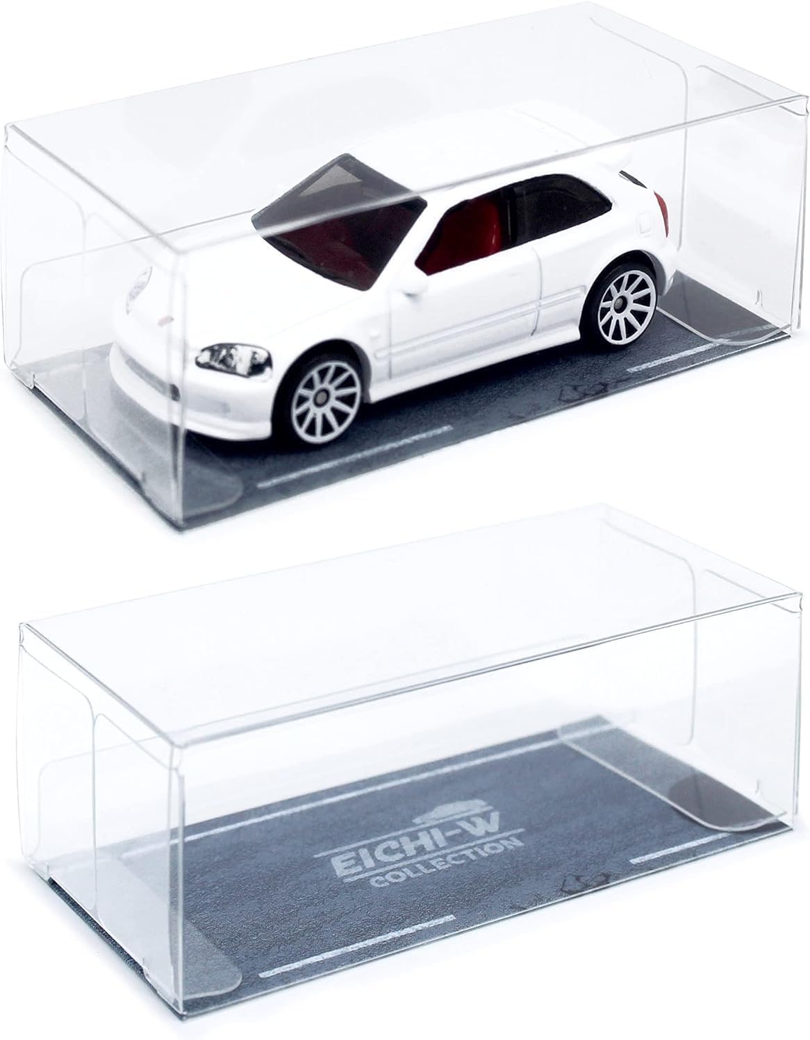 Amazon.com: Eichi-W Display Case, 20PCS Clear Toy Car Model Display ...