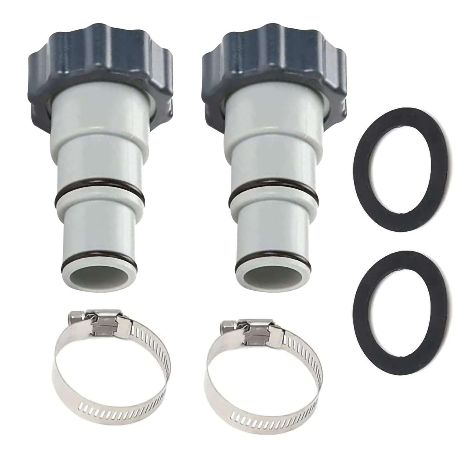 Amazon.com: Miayaya 2 Pack Pool Hose Adapter Replacement Hose Adapter w ...