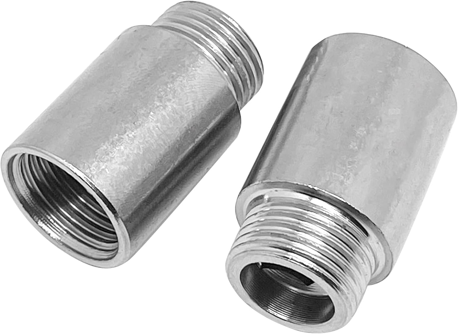 2pcs 1/2" G Male to 1/2" G Female Thread Shower Head Extension Arm ...