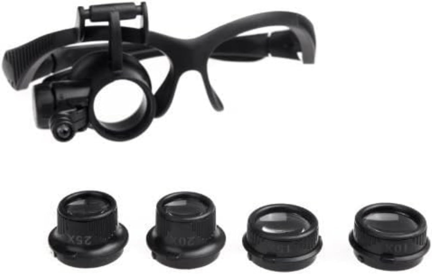 Amazon.com: 1pcs 10X 15X 20X 25X Watch Repair Glasses Eyewear Magnifier ...