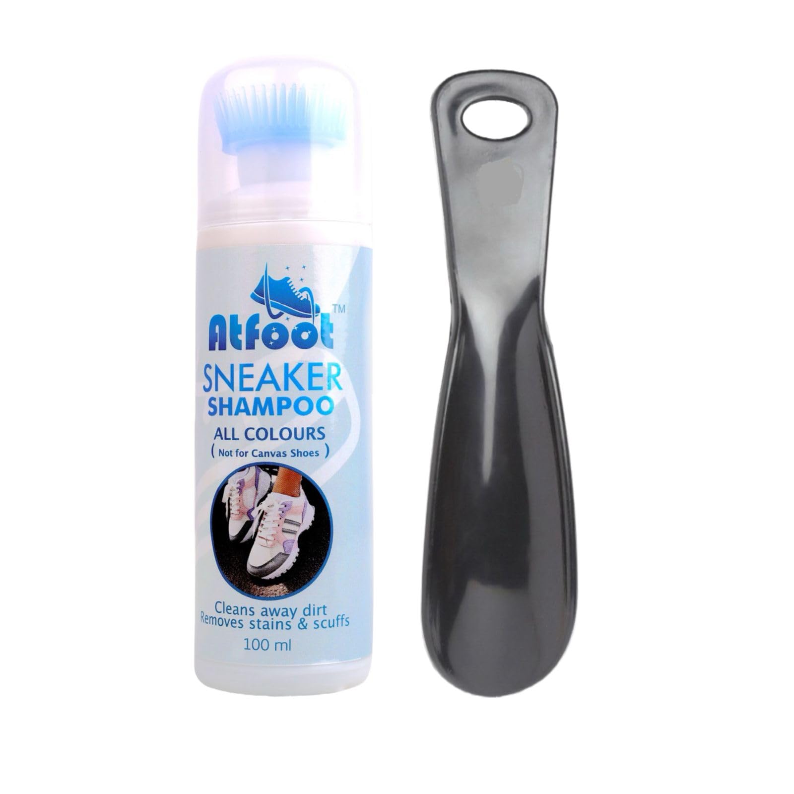 Buy Atfoot Combo Prduct Shoe Shampoo & Shoe Horn at Amazon.in