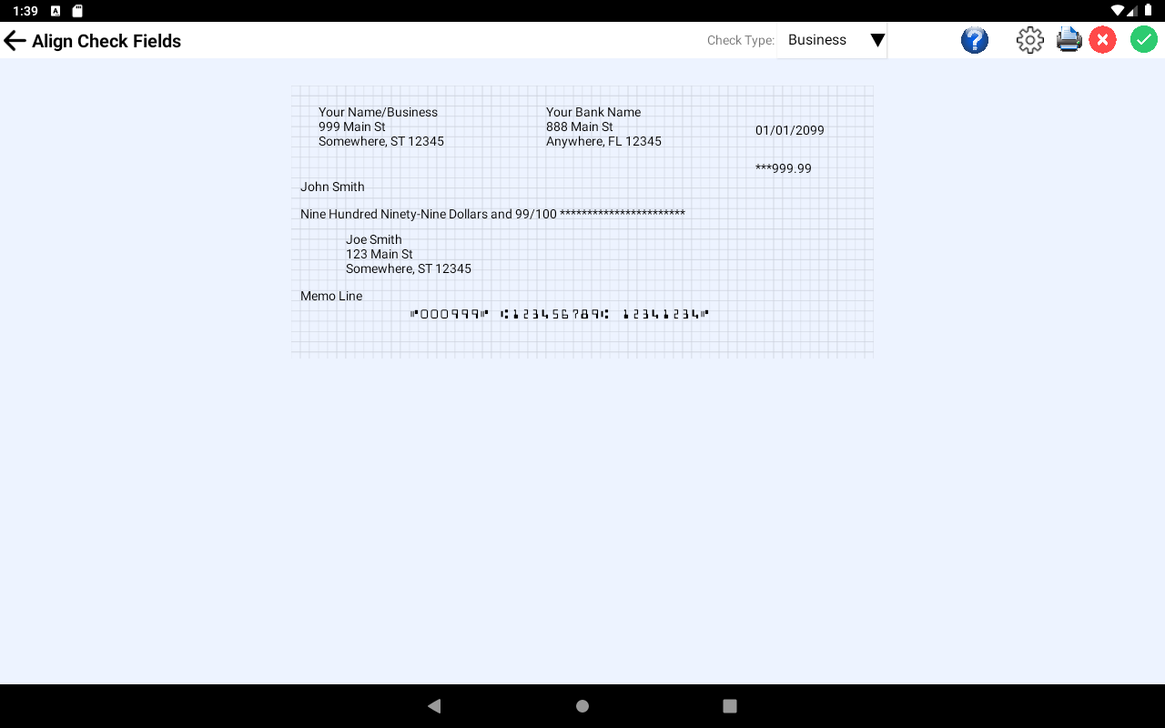 Print Checks PRO - Trial - App on Amazon Appstore