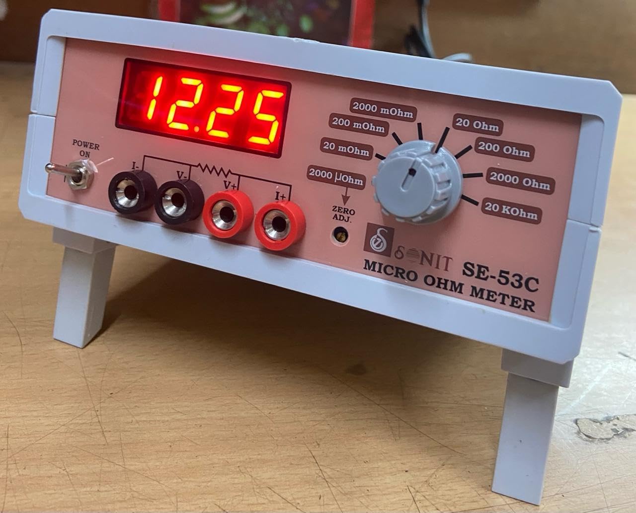 Metravi 53C Digital 1A Micro Ohms Meter : Amazon.in: Industrial ...