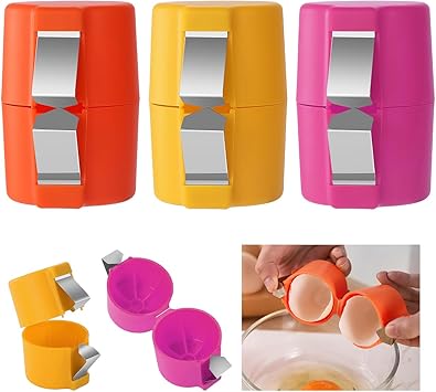 Amazon.com: Egg Shell Opener - 2025 New Stainless Steel Egg Topper ...