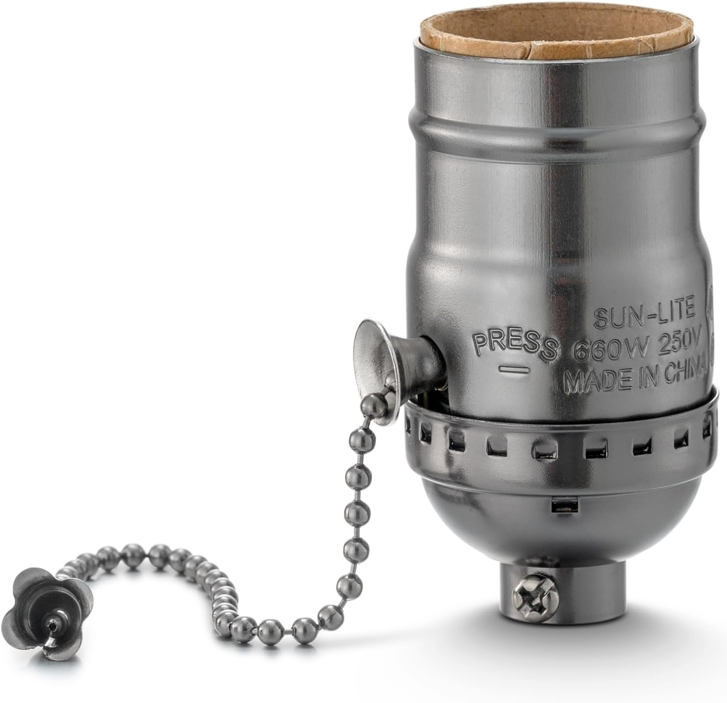 Leviton 835-19980-PG Pull Chain Socket - Light Sockets - Amazon.com