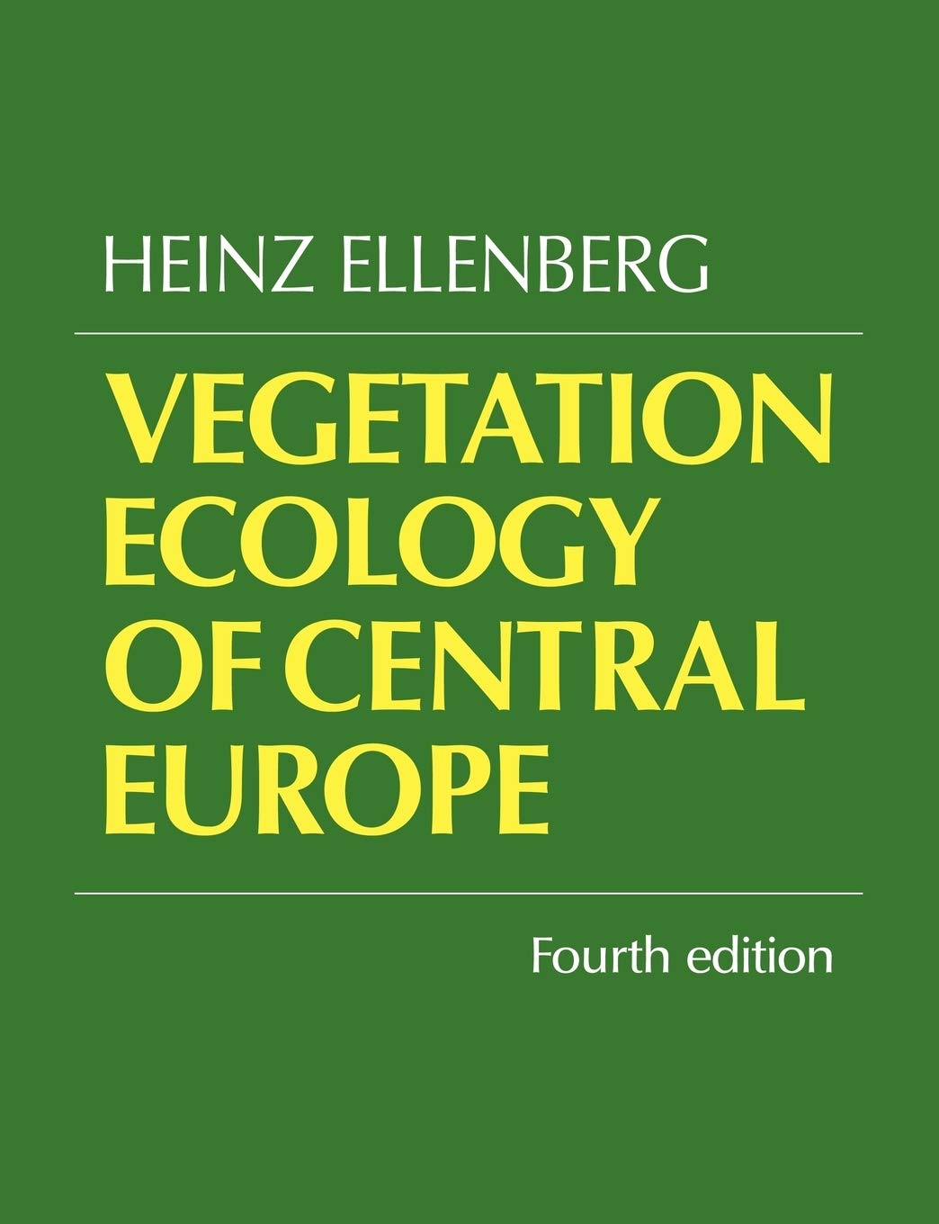 Amazon.com: Vegetation Ecology of Central Europe: 9780521115124 ...