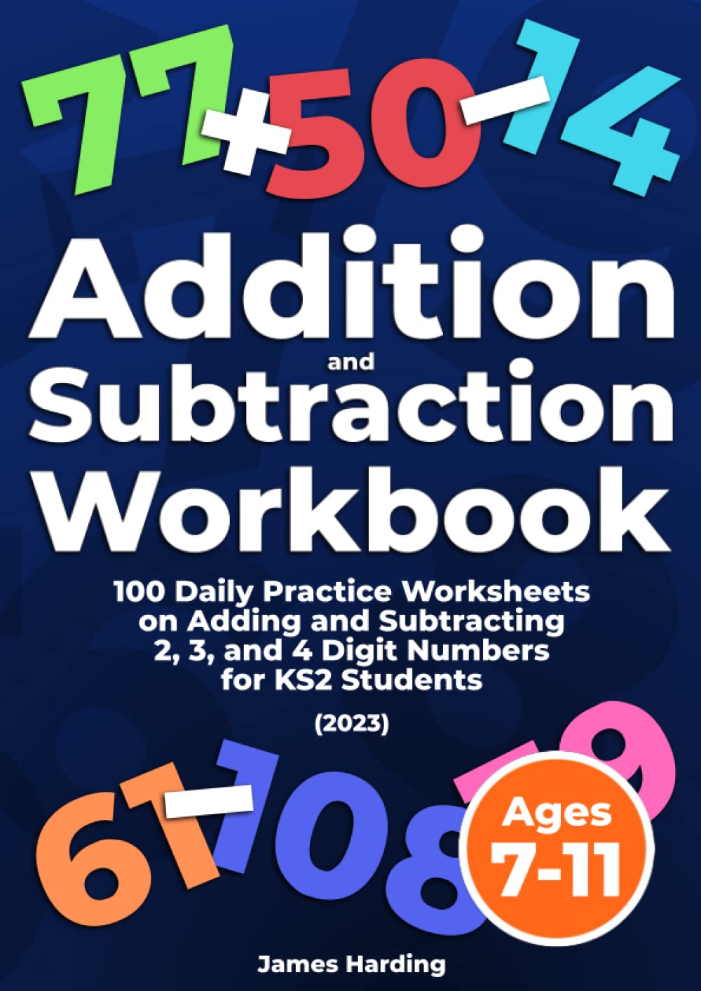 Addition and Subtraction Workbook – 100 Daily Practice Worksheets on ...