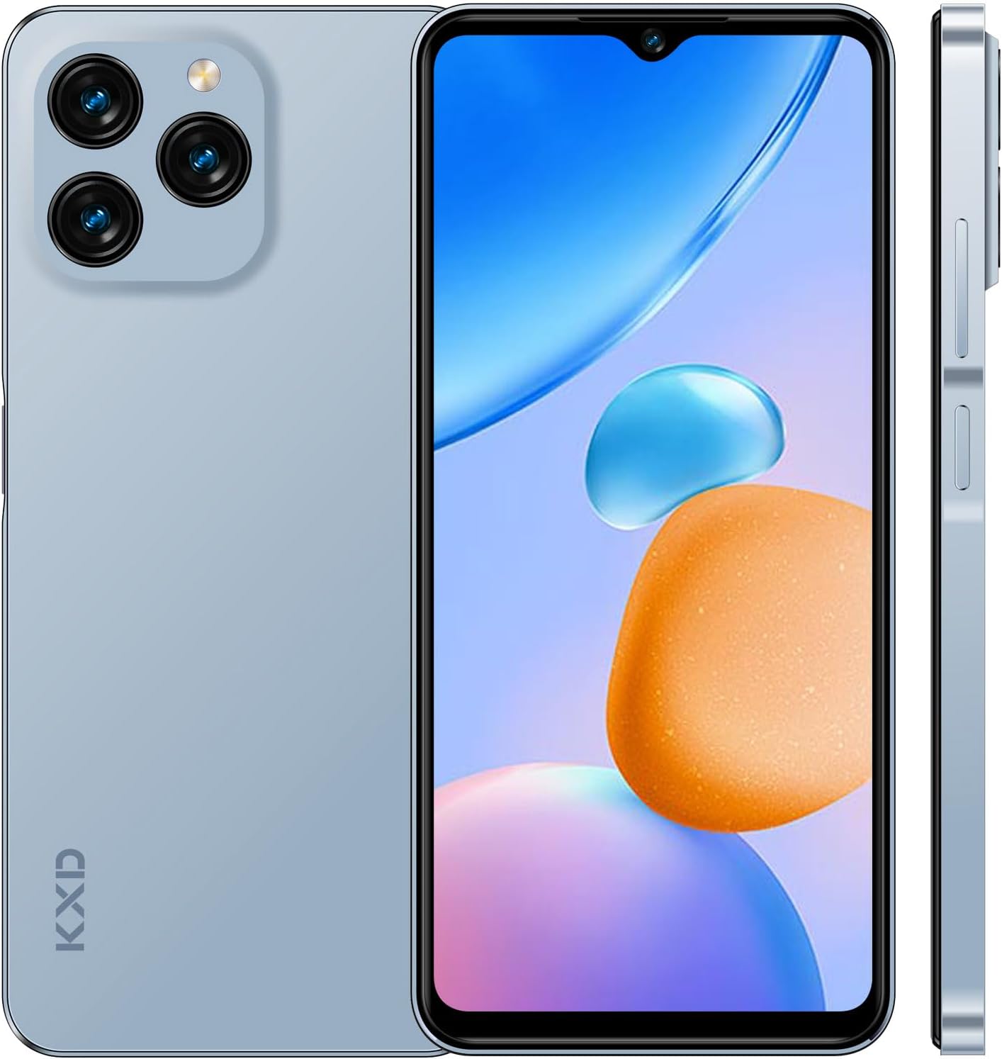 KXD A07 Smartphone Offerta, 4GB+ 64GB, 256GB Espandibile,4G Dual SIM Android 12 Telefoni ...