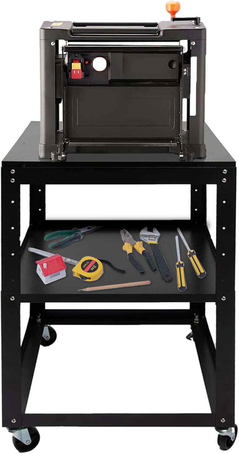 Hymula 100 lbs Heavy Loads Thickness Planer Stand Table with Swivel ...