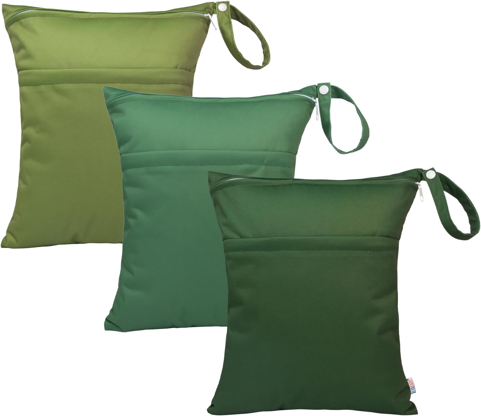 Amazon.com : Hibaby Large Hanging Wet/Dry Cloth Diaper Pail Bag for ...