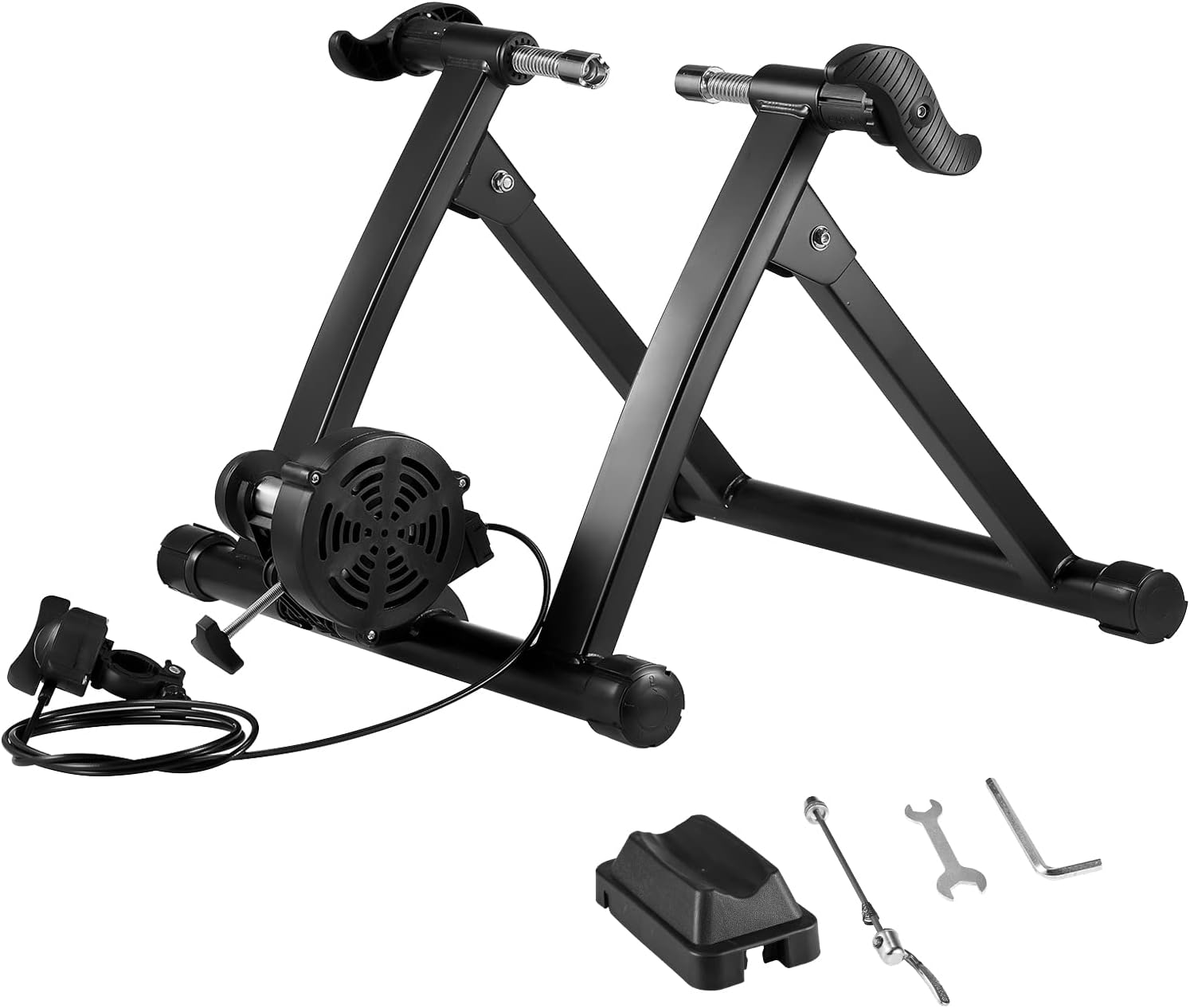 Rollentrainer, 8 Gänge Widerstandsstufen, Klappbar Bike Trainer mit ...