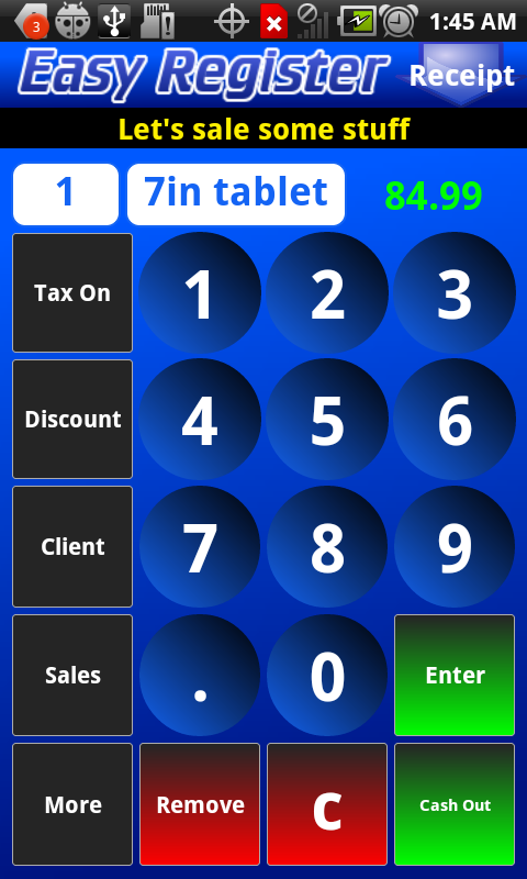 Easy Register - App on Amazon Appstore