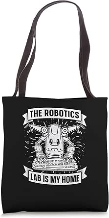 Amazon.com: Robotics Lab Ai Artificial Intelligence - Robots Tote Bag ...