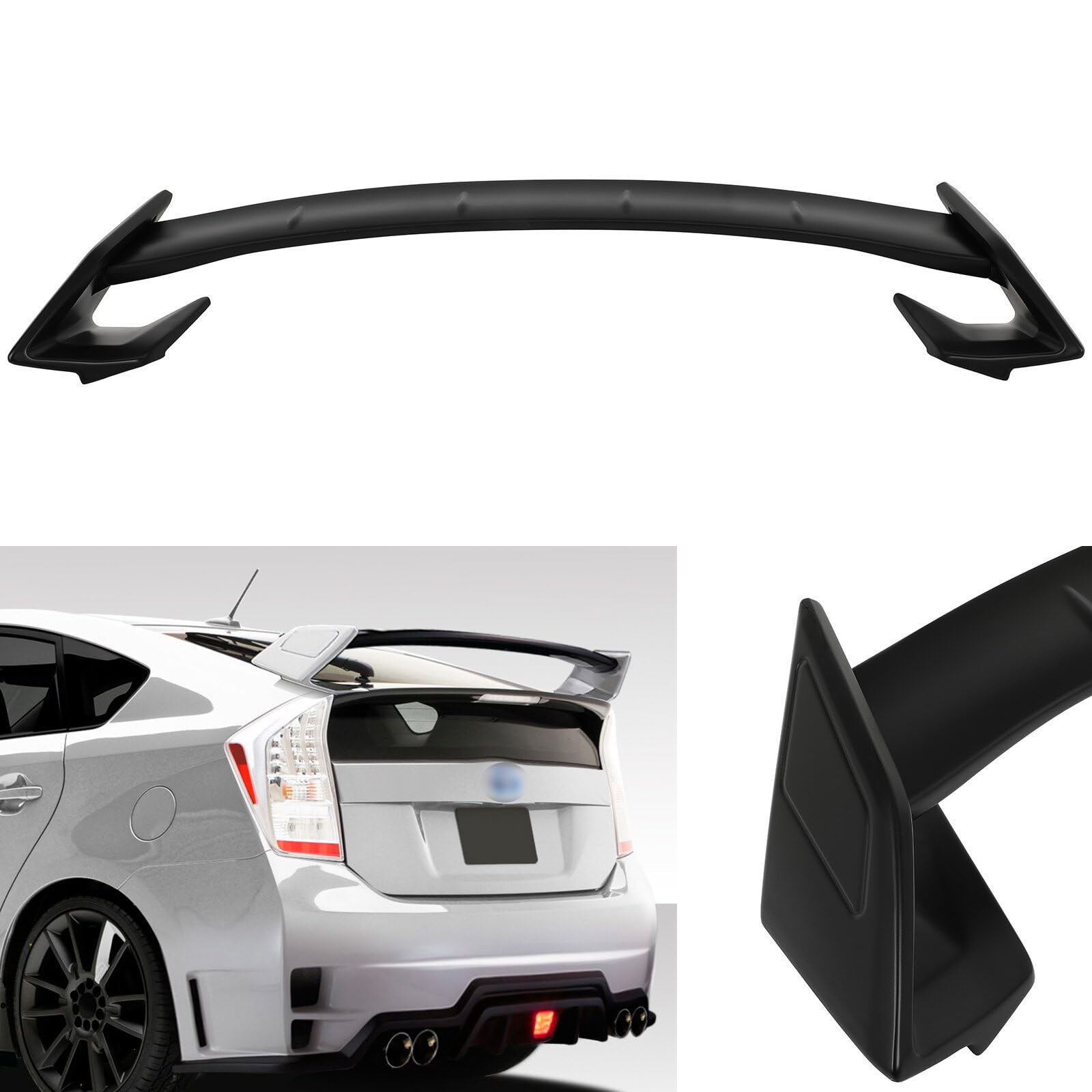 Amazon.com: SCITOO Spoiler Wing Fits for 2010-2015 For Toyota For Prius ...