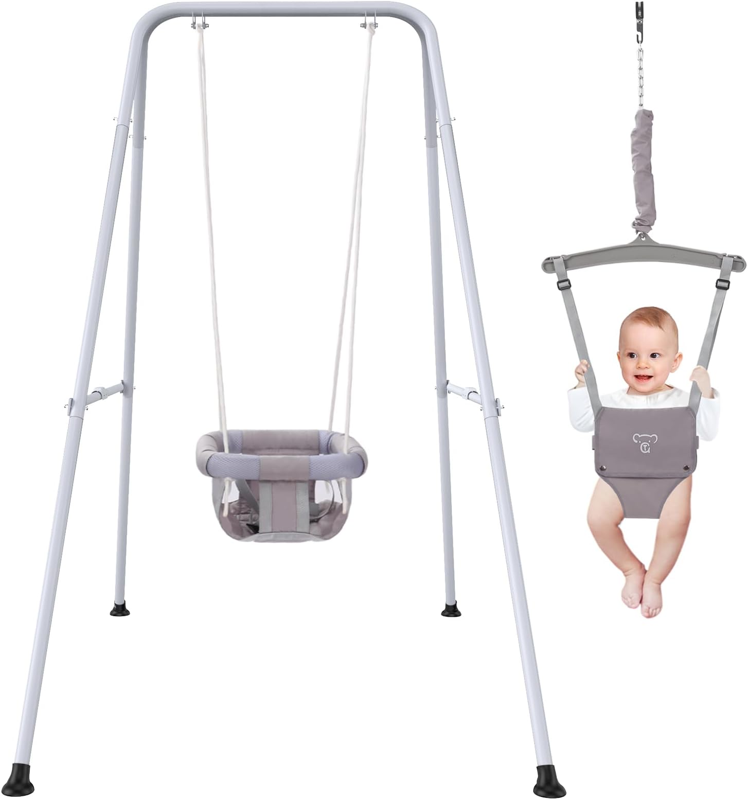 Amazon.com: Rengue 4-in-1 Baby Toddler Swing, Baby Jumpers and Bouncers ...
