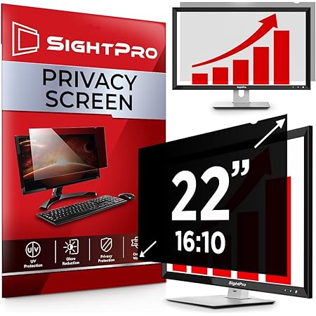 Amazon.com: FILMEXT [2 Pack] 22 Inch Computer Privacy Screen Filter for ...