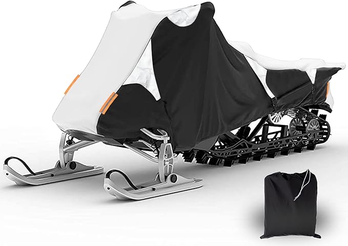 Amazon.com : Trailerable Snowmobile Cover Heavy Duty Waterproof Fabric ...