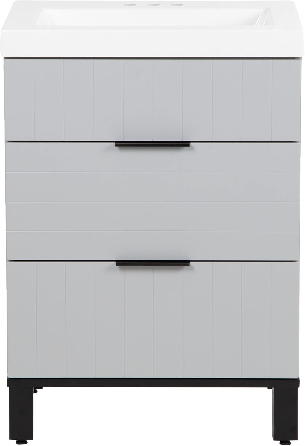 Amazon.com: Spring Mill Cabinets Mayim Bathroom Vanity with 2 Drawers ...