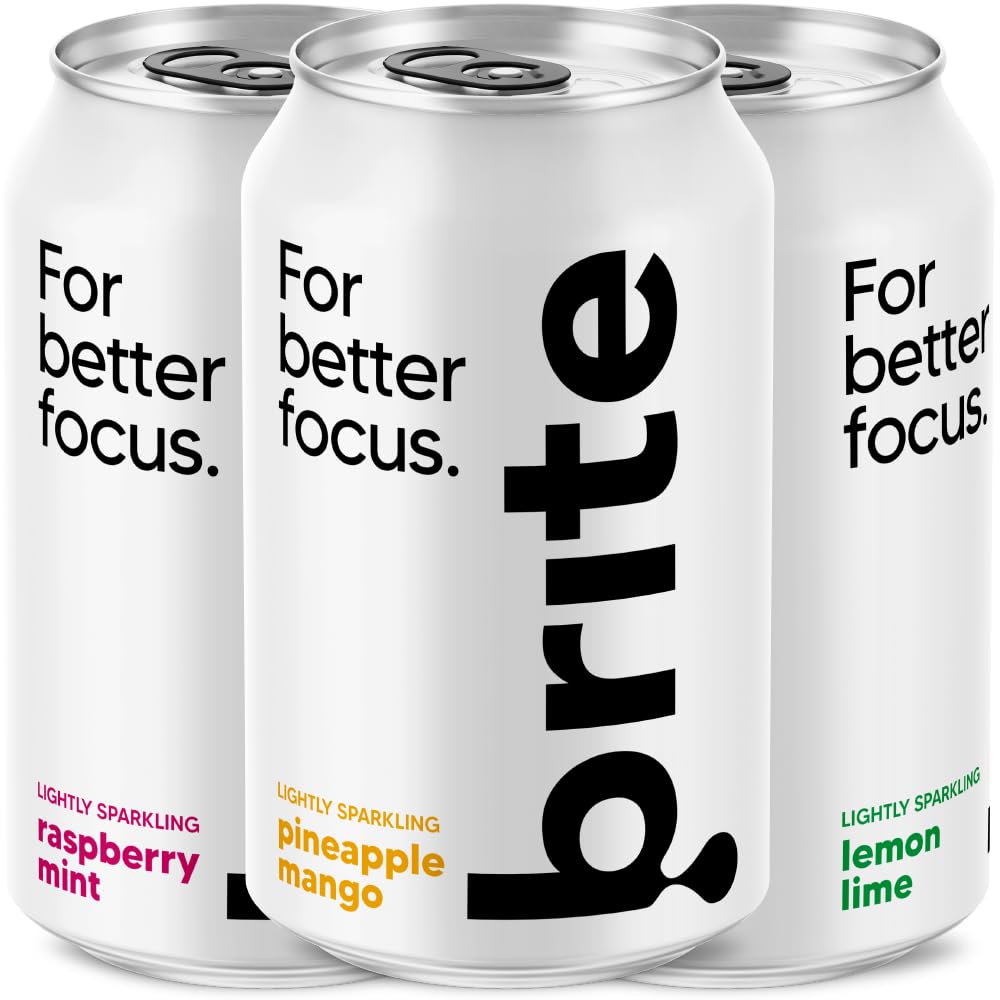Brite Natural Focus. Energy Drink & Coffee Alternative for Productivity ...