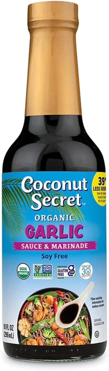 Amazon.com : Coconut Secret Coconut Aminos 8 Fl Oz (Pack of 3) - Low ...