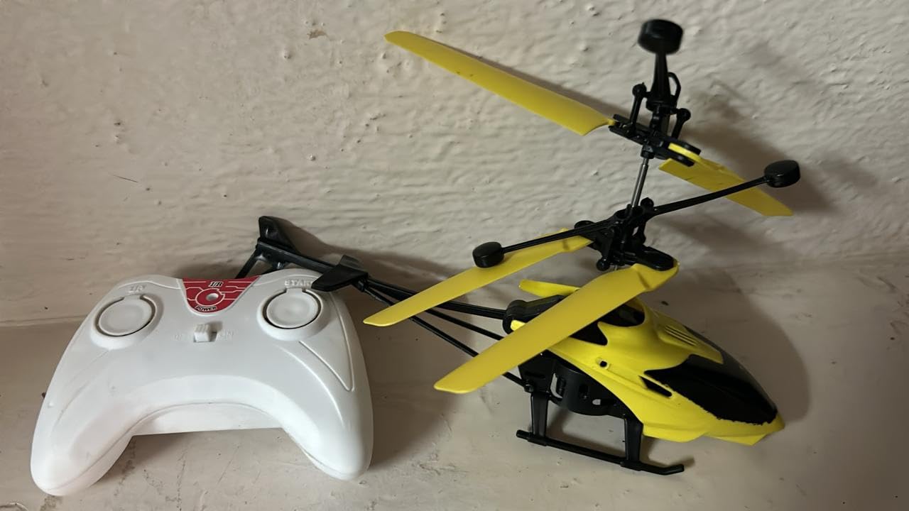 Buy KIDZYMON Flying Helicopter with Hand Induction Watch | Electronic ...