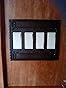 Arts & Crafts Mission Style Oil Rubbed Bronze 2 Gang Switch Plate - 2 ...