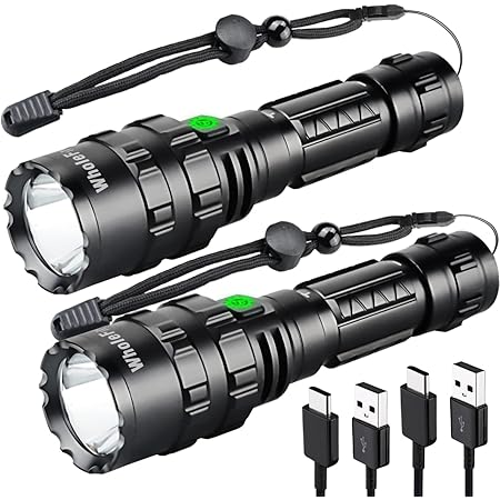 USB Rechargeable Torches, iToncs 3 in 1 Torches LED Super Bright ...