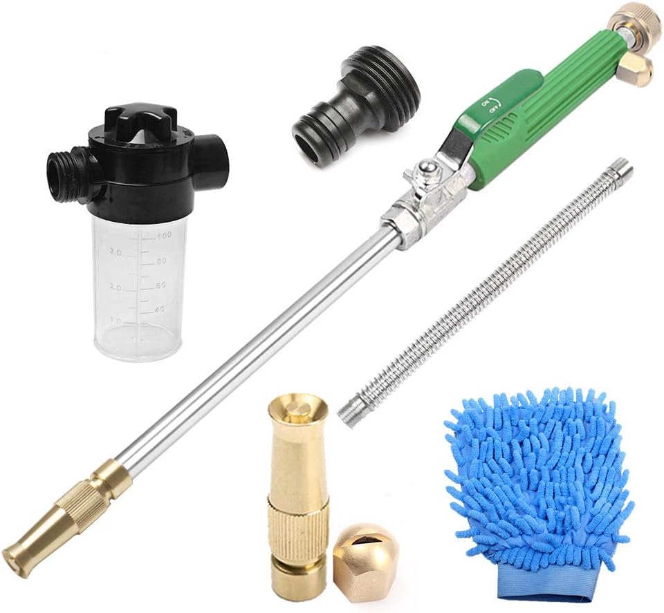 Amazon.com : Jet Car Washer, High Pressure Power Hose Nozzle Wand Glass ...