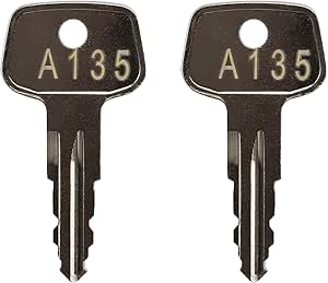 Amazon.com: A135 SKS roof Rack Key，Replacement Keys for Yakima SKS Ski ...