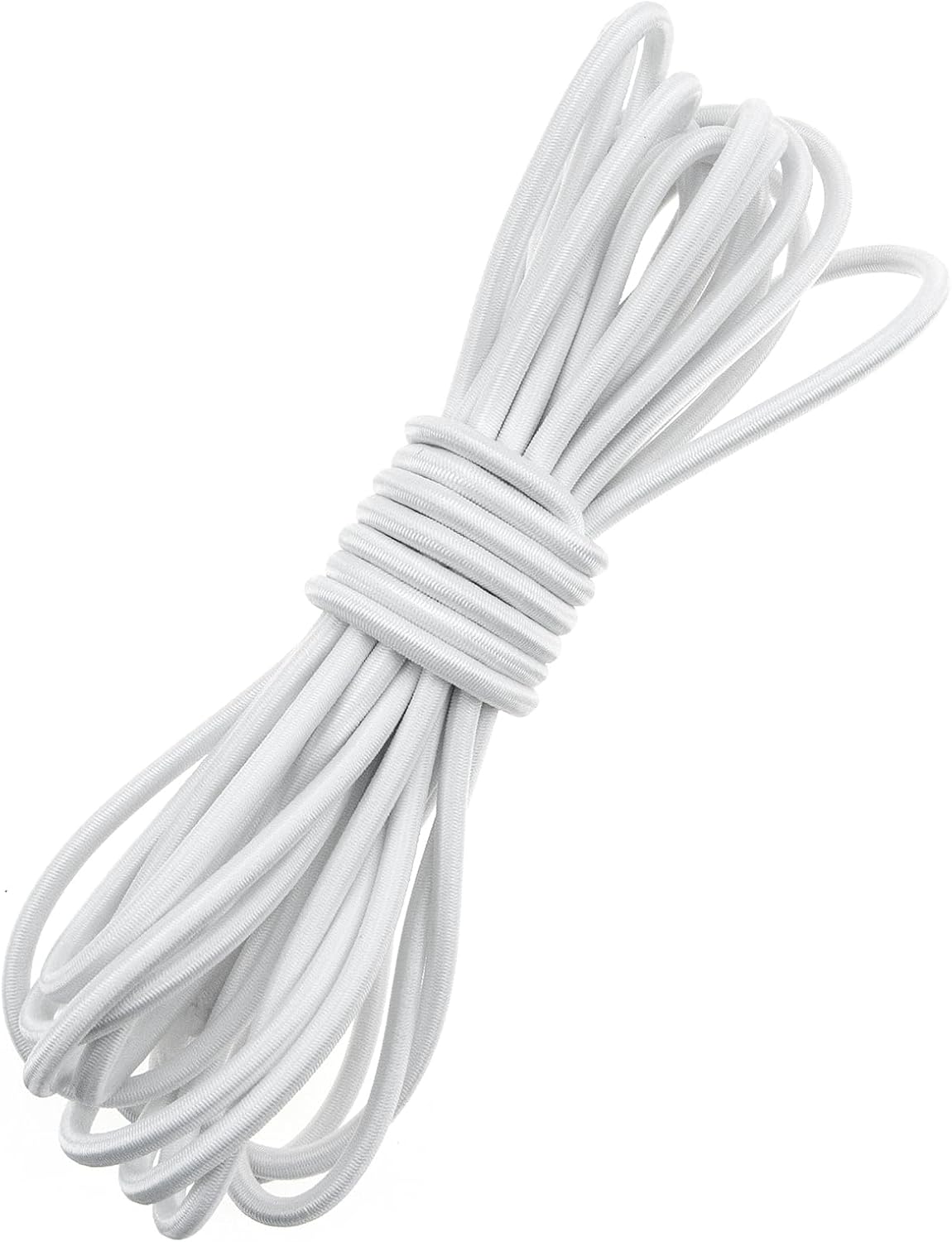 4MM White Elastic Cord 5 Meter Elastic String Bungee Cord Round ...