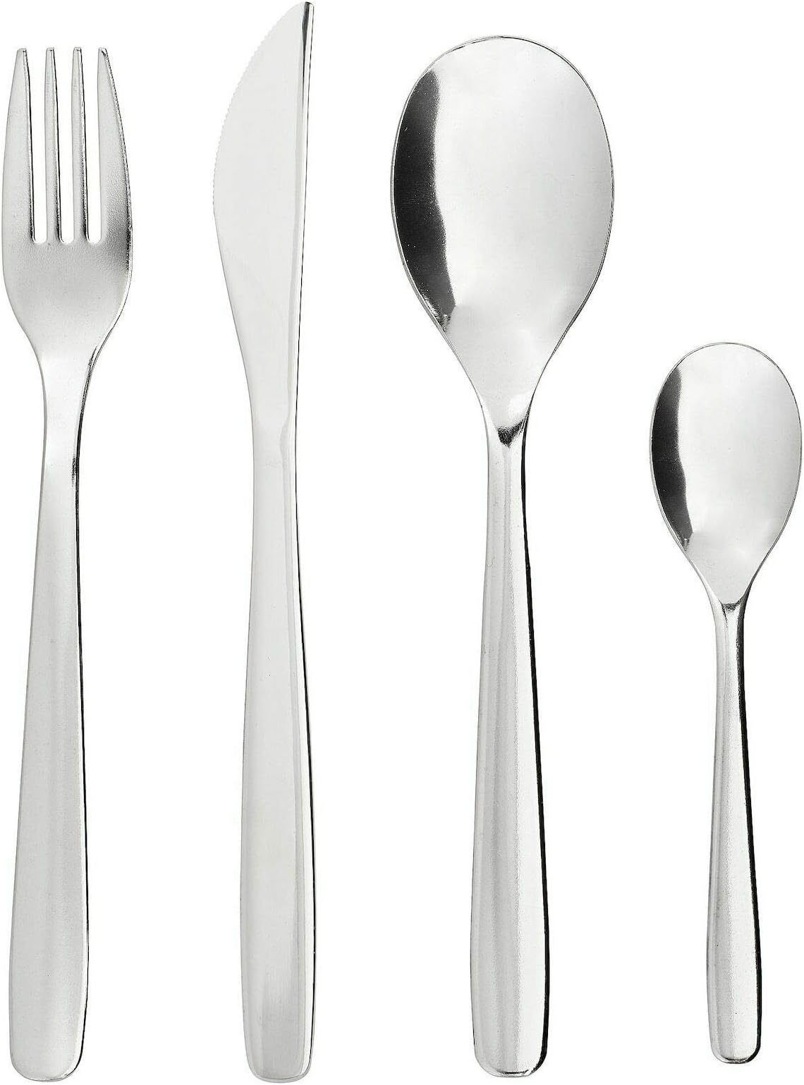 Amazon.com | IKEA Mopsig Modern Silverware Cutlery Set 16 Piece ...