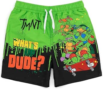 Amazon.com: Teenage Mutant Ninja Turtles Boys Swim Shorts | Kids ...