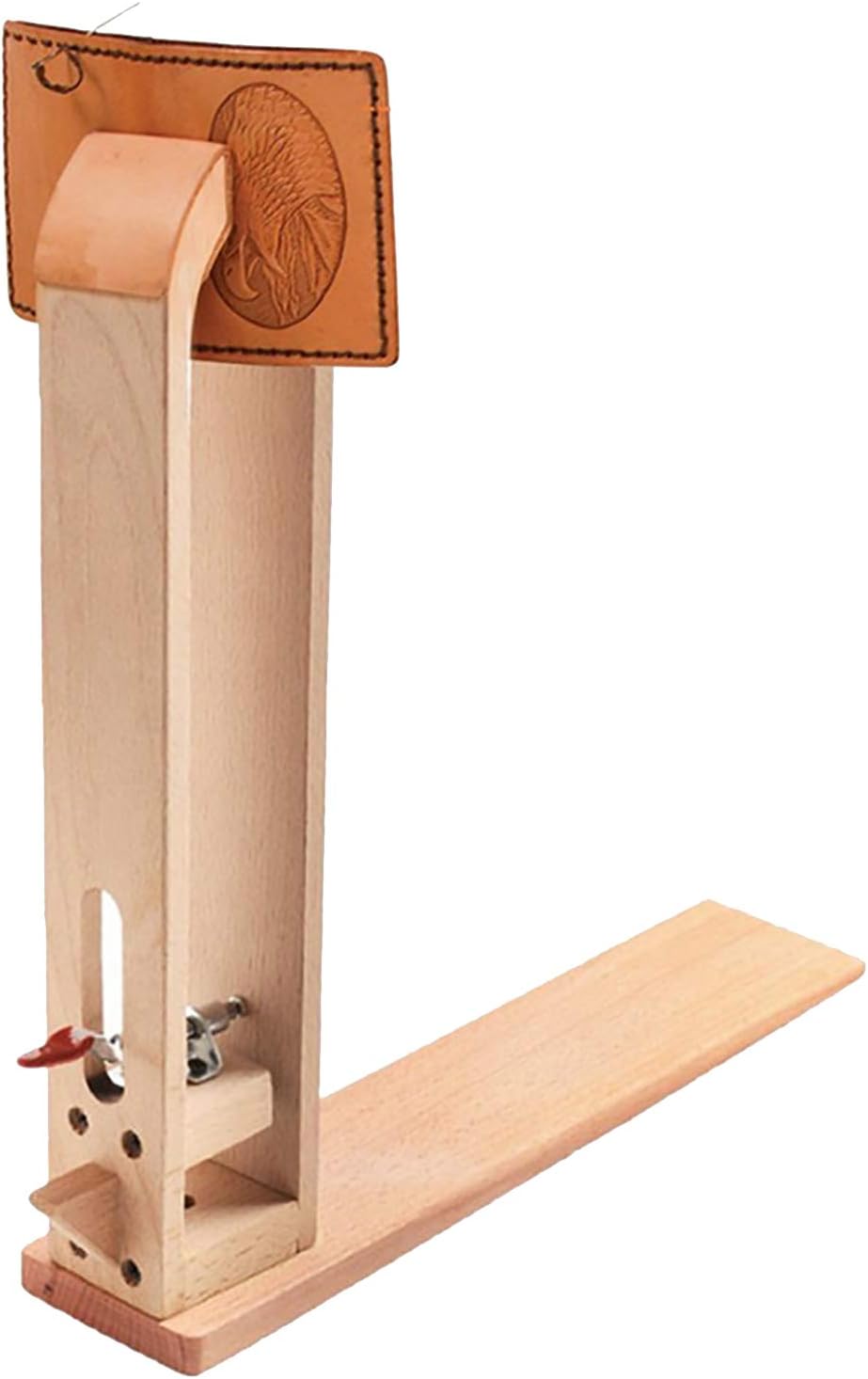 Amazon.com: Junxave 360° Rotation Wood Sewing Pony Horse Leather Craft ...