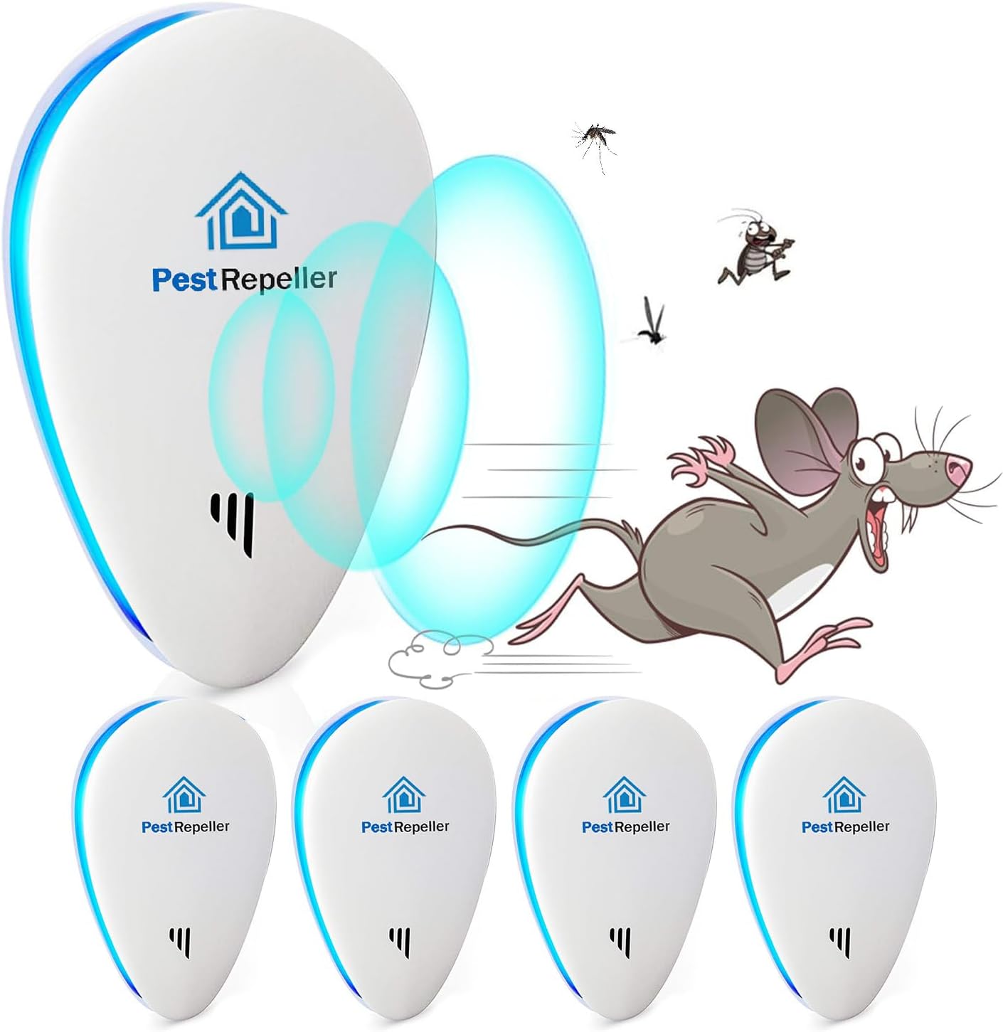 Répulsif Ultrason Anti Moustiqueé, Répulsif Ultrason Souris Version ...