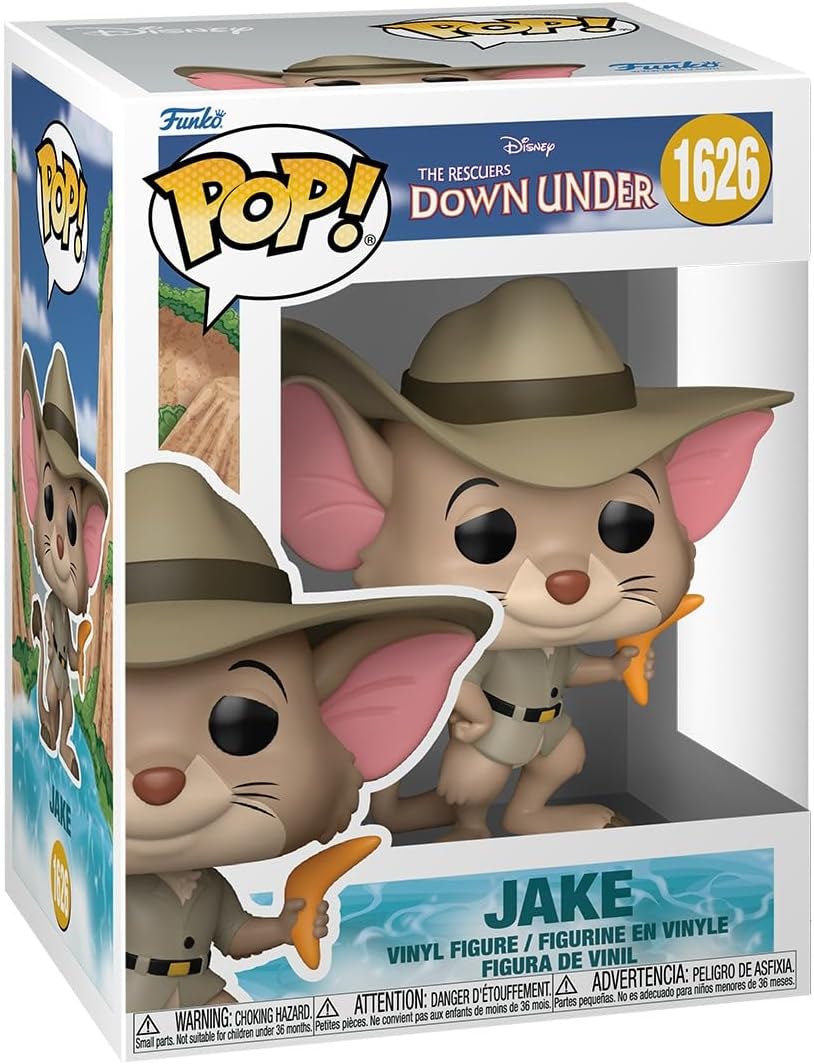 Amazon.com: Funko Pop! Disney: The Rescuers Down Under - Jake ...