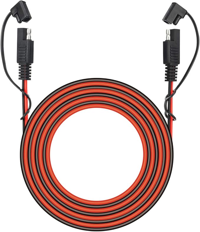 Amazon.com: 25 Foot SAE to SAE 2 Pin Quick Disconnect Harness,DC 12V ...